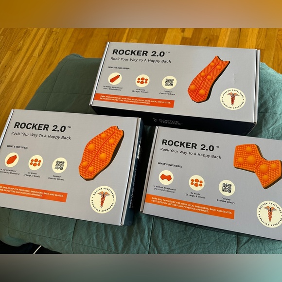 Rocker | Other | New Trigger Point Rocker 2 Massage Back Neck Shoulders ...